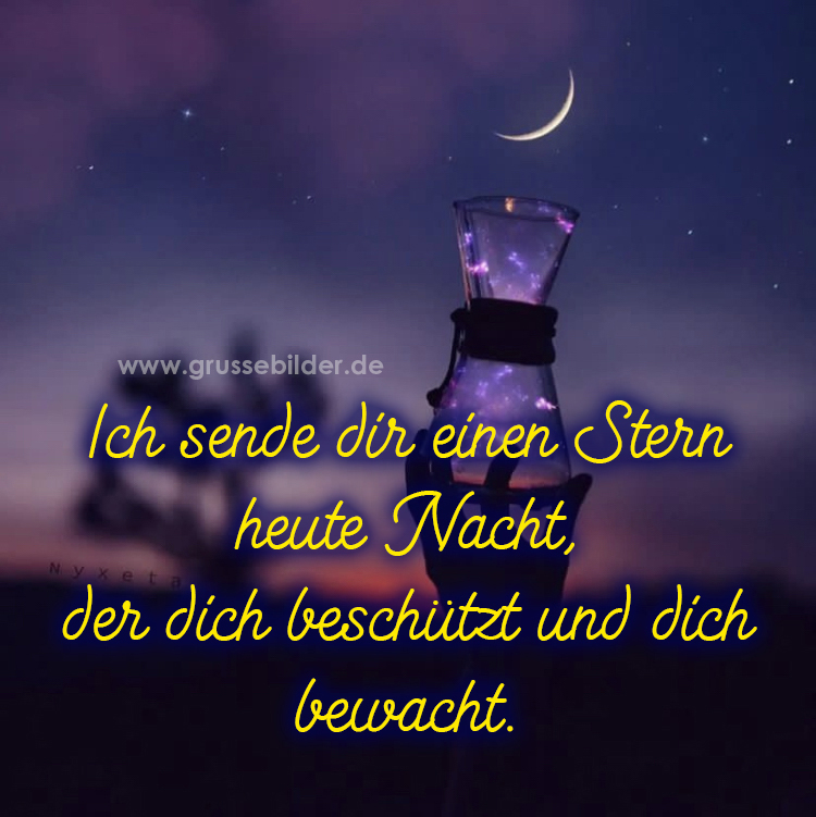 🌟 Ganz liebe gute Nacht Grüße 🎆 - Grüße Bilder