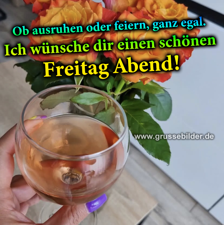 Entspannte Freitag-Abend-Grüße: Perfekte Bilder, um das Wochenende ...