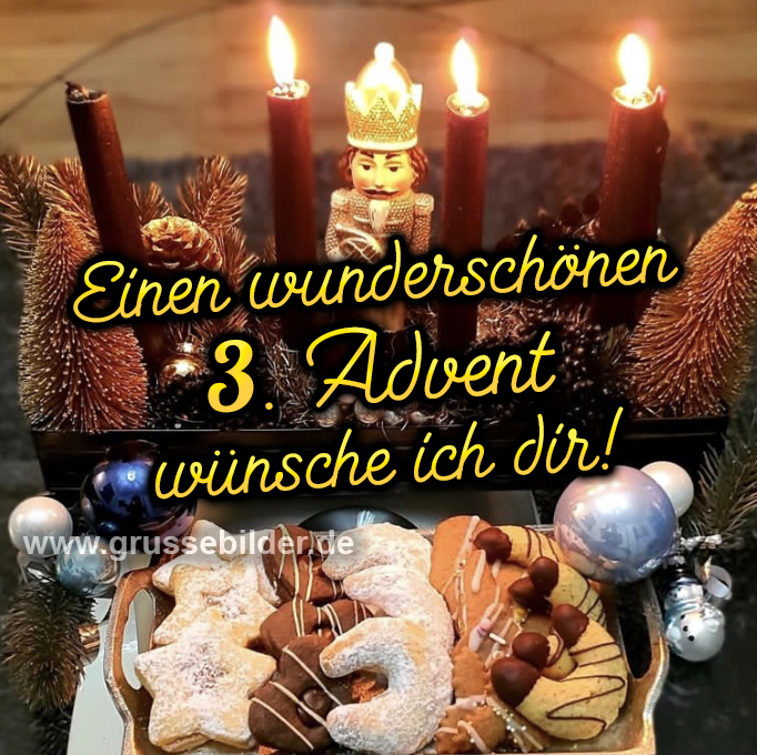 Fantastische Grüße zum 3. Advent: Einzigartige und Kostenlose Bilder ...