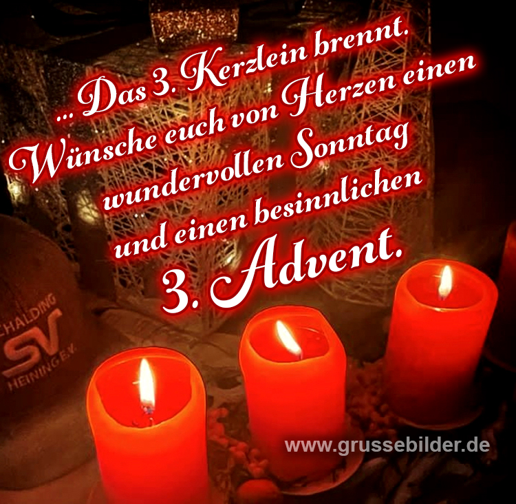 Fantastische Grüße zum 3. Advent: Einzigartige und Kostenlose Bilder ...