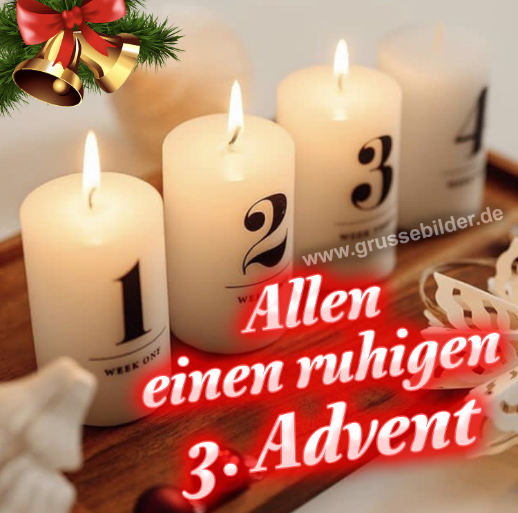 Fantastische Grüße zum 3. Advent: Einzigartige und Kostenlose Bilder ...