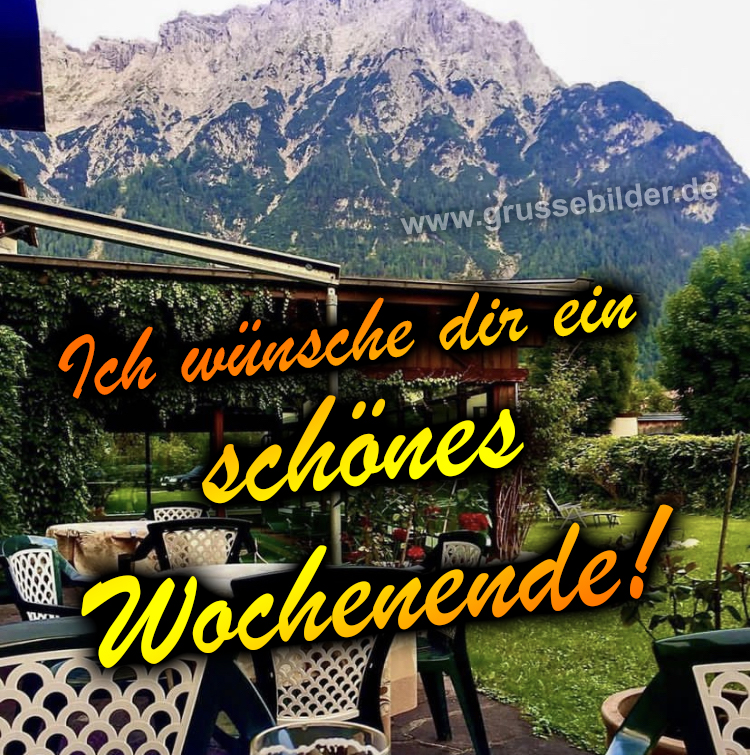 Erstaunliche Grüße zum Wochenende: Versenden Sie Freude und Entspannung