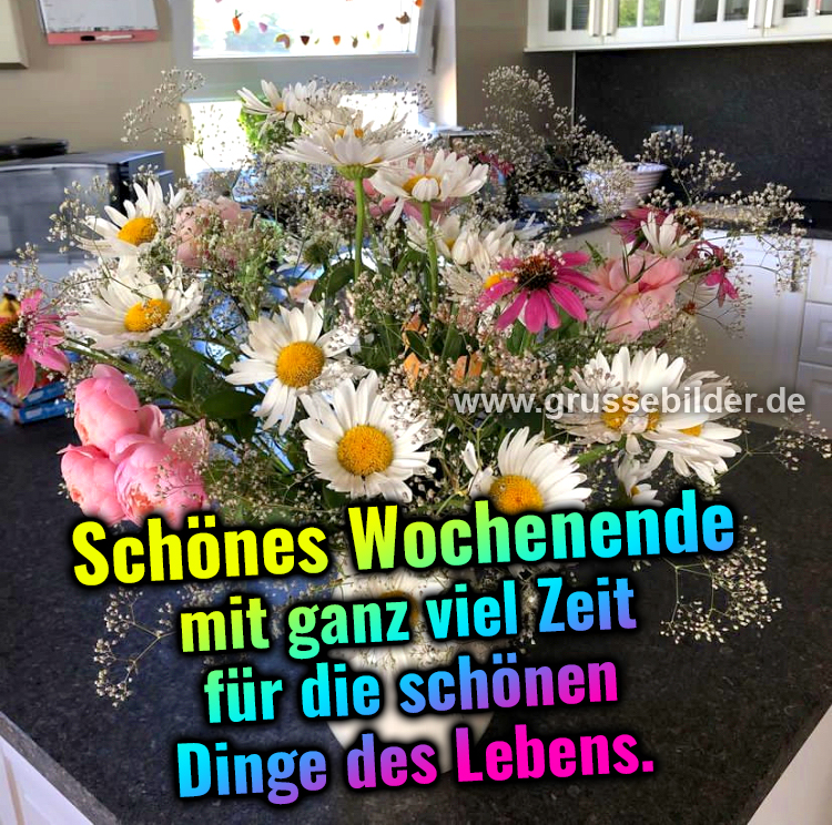 Erstaunliche Grüße zum Wochenende: Versenden Sie Freude und Entspannung