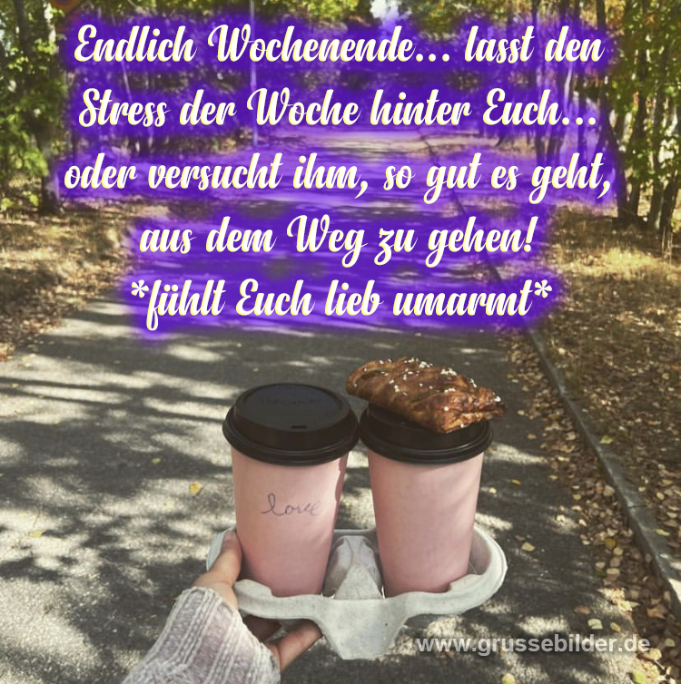 Exklusive 'Endlich Wochenende' Bilder - Perfekt, um die Freizeit zu begrüßen!