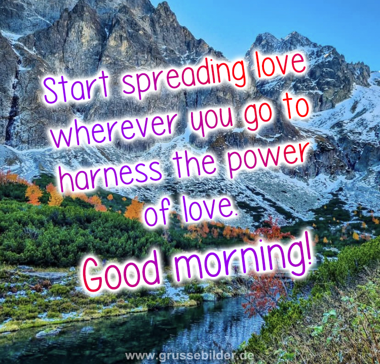 ᐅ Good Morning Bilder - Grüße Bilder