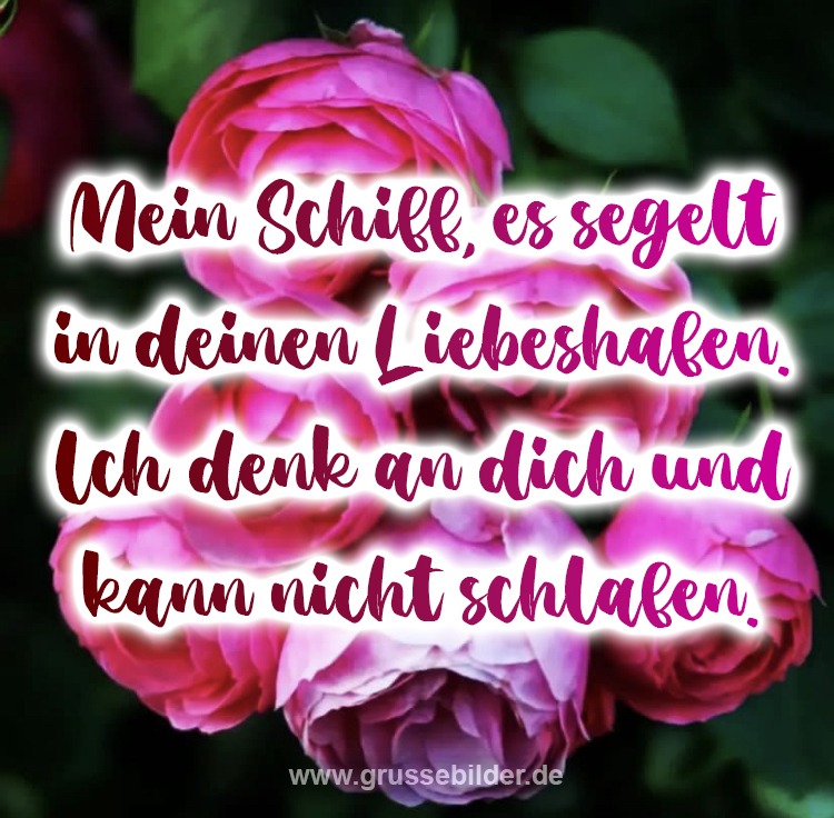 ᐅ Romantische Ich Denk an Dich Bilder - Grüße Bilder
