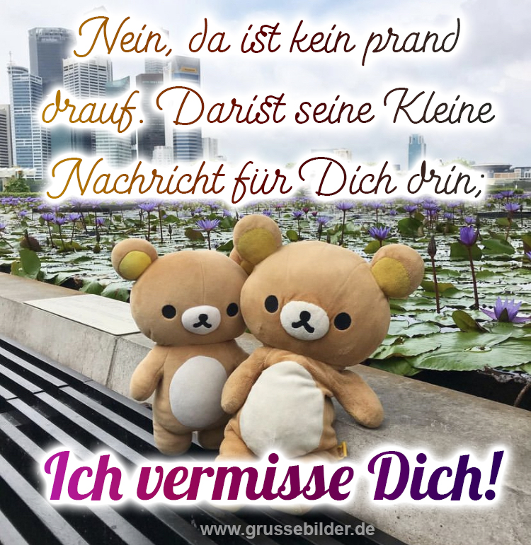 ᐅ Romantische Ich Denk an Dich Bilder - Grüße Bilder