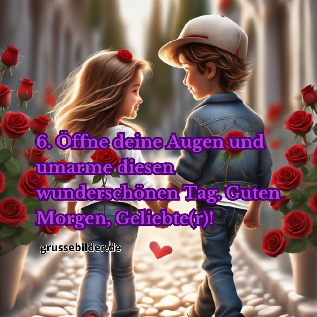 Exklusive Liebe Guten Morgen Grüße: Beginne Deinen Tag mit Herzlichkeit