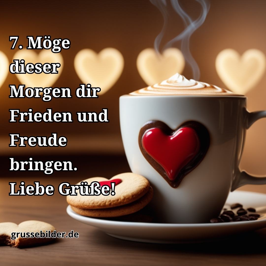 Exklusive Liebe Guten Morgen Grüße: Beginne Deinen Tag mit Herzlichkeit