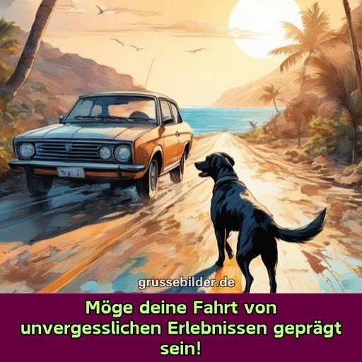 ᐅ Gute fahrt bilder - Grüße Bilder