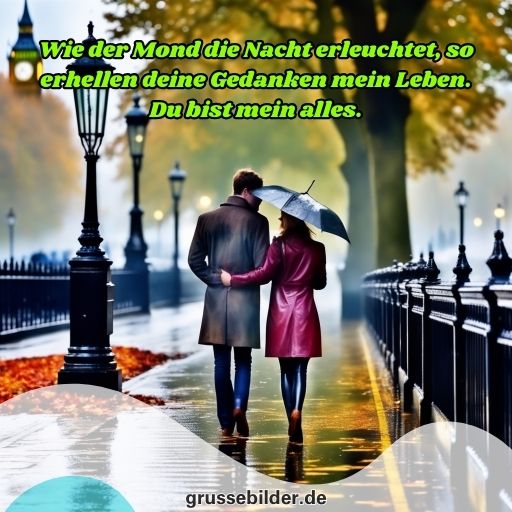 ᐅ Romantische Ich Denk an Dich Bilder - Grüße Bilder