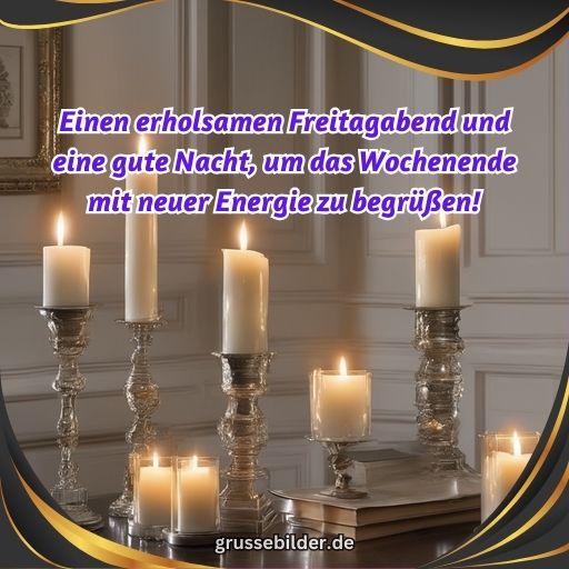 Gute nacht freitag - Einzigartige Wünsche Bilder für einen süßen ...